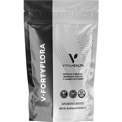 V-FORTYFLORA 60 CAPS. – Vital Suplementos Mex.
