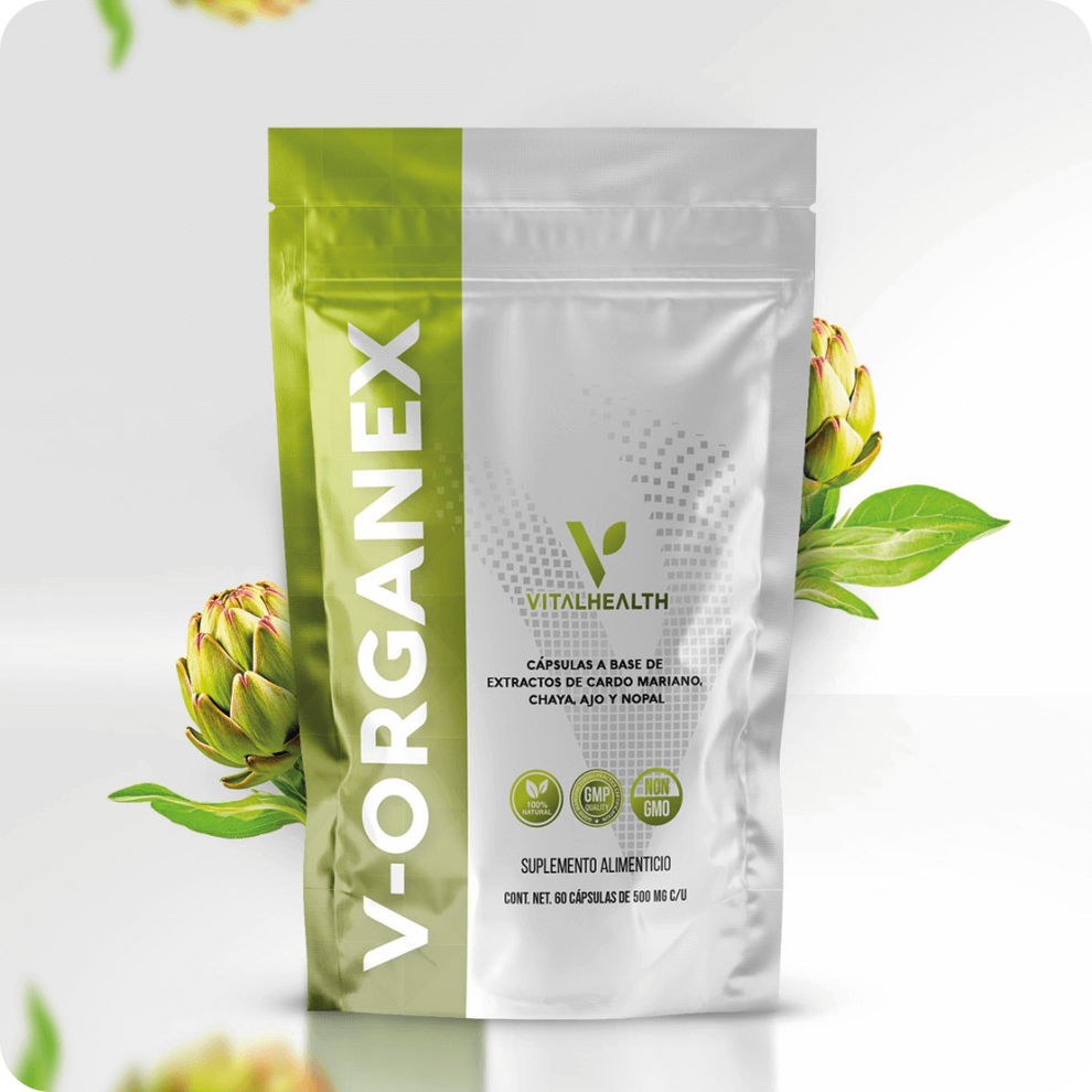 V-ORGANEX 60 CAPS. – Vital Suplementos Mex.